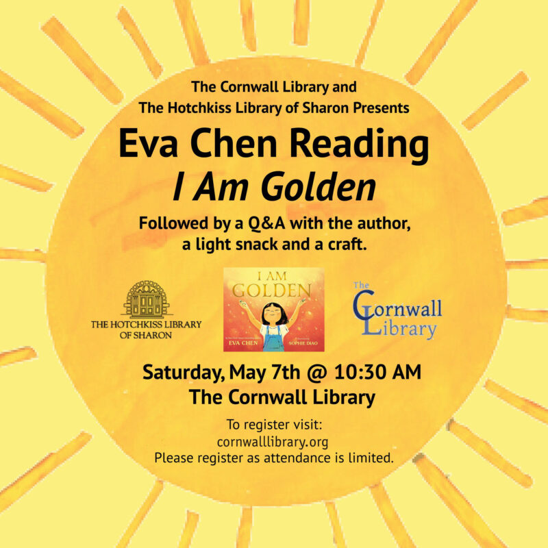 Eva Chen Reading of "I Am Golden" - Library - Cornwall CT