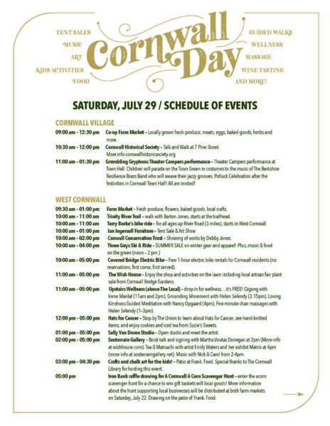 Cornwall Day - Cornwall CT