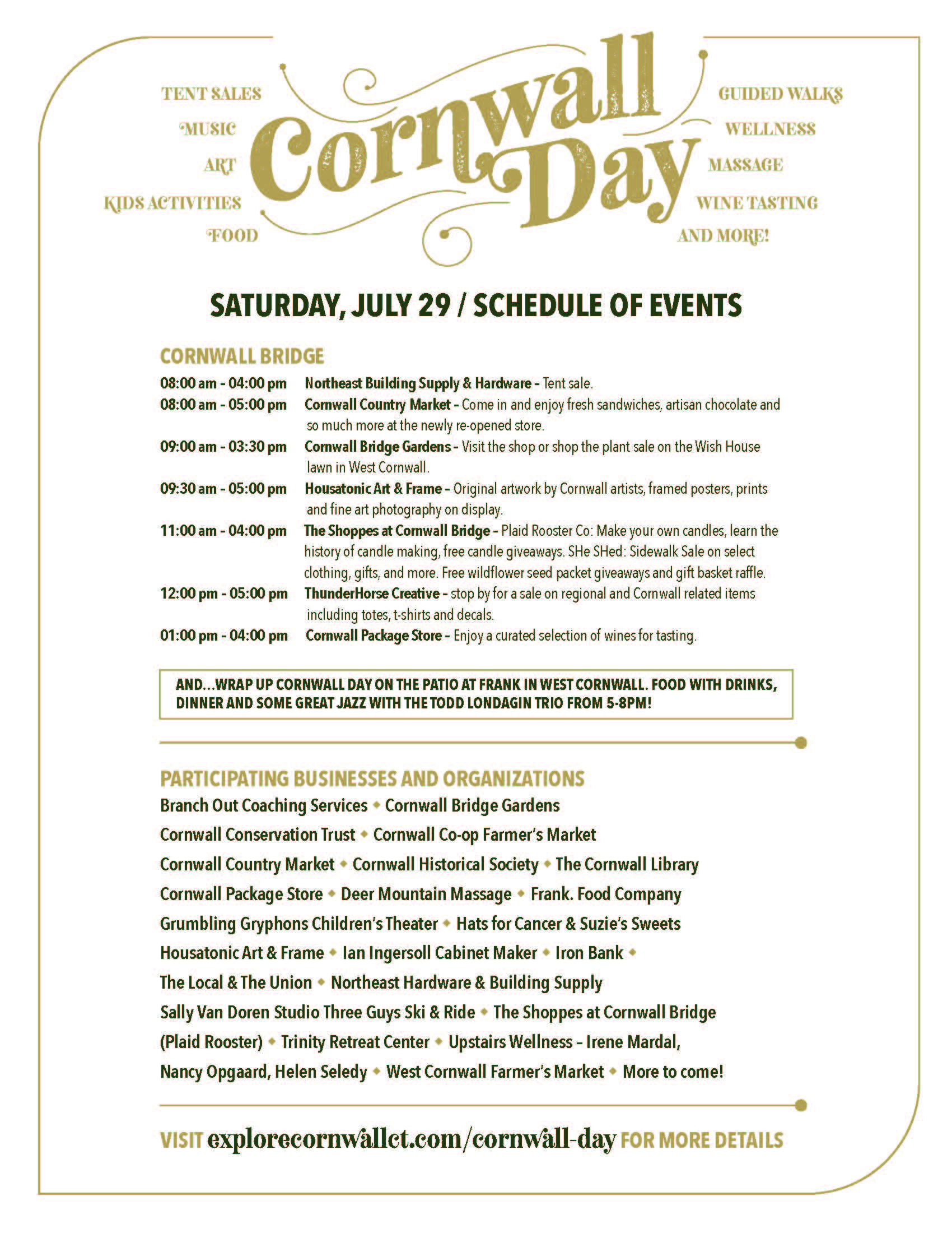 Cornwall Day - Cornwall CT