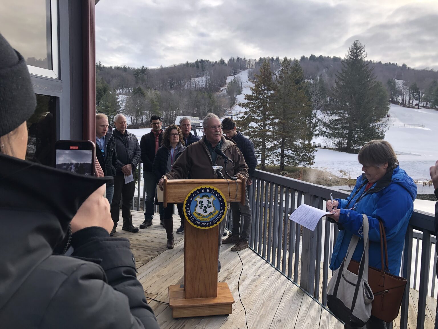 Governor Lamont Visits Mohawk Ski Area to Announce a New Initiative to Promote the Outdoor ...